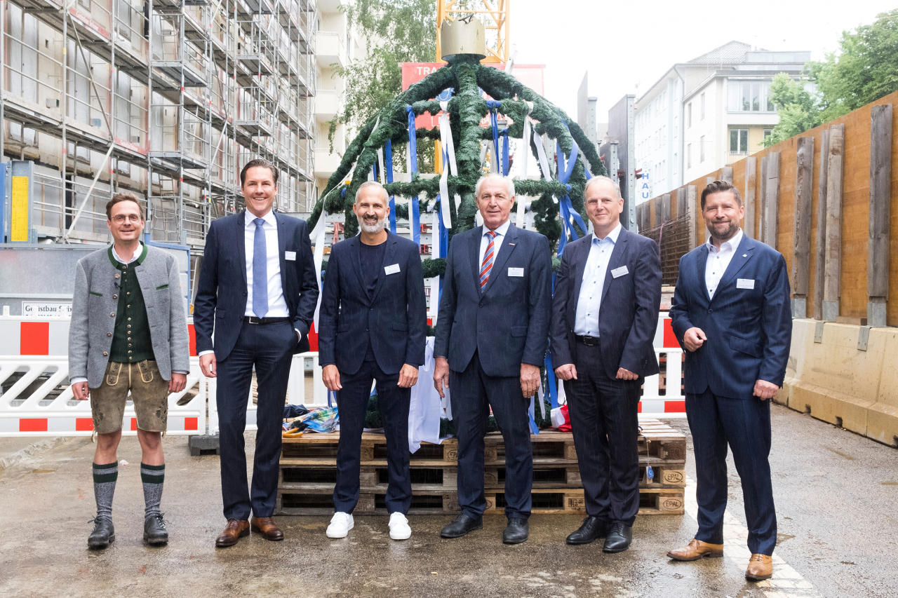 Münchener Verein feiert Richtfest für Bürogebäude "das max" | Cash.