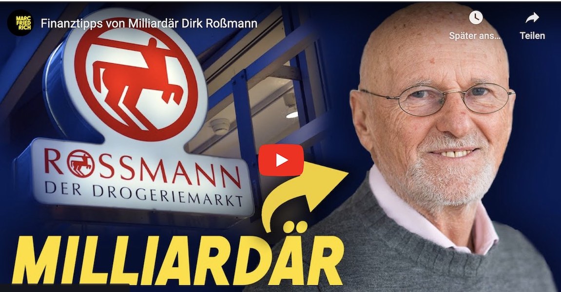 Finanztipps von Milliardär Dirk Roßmann | Cash.